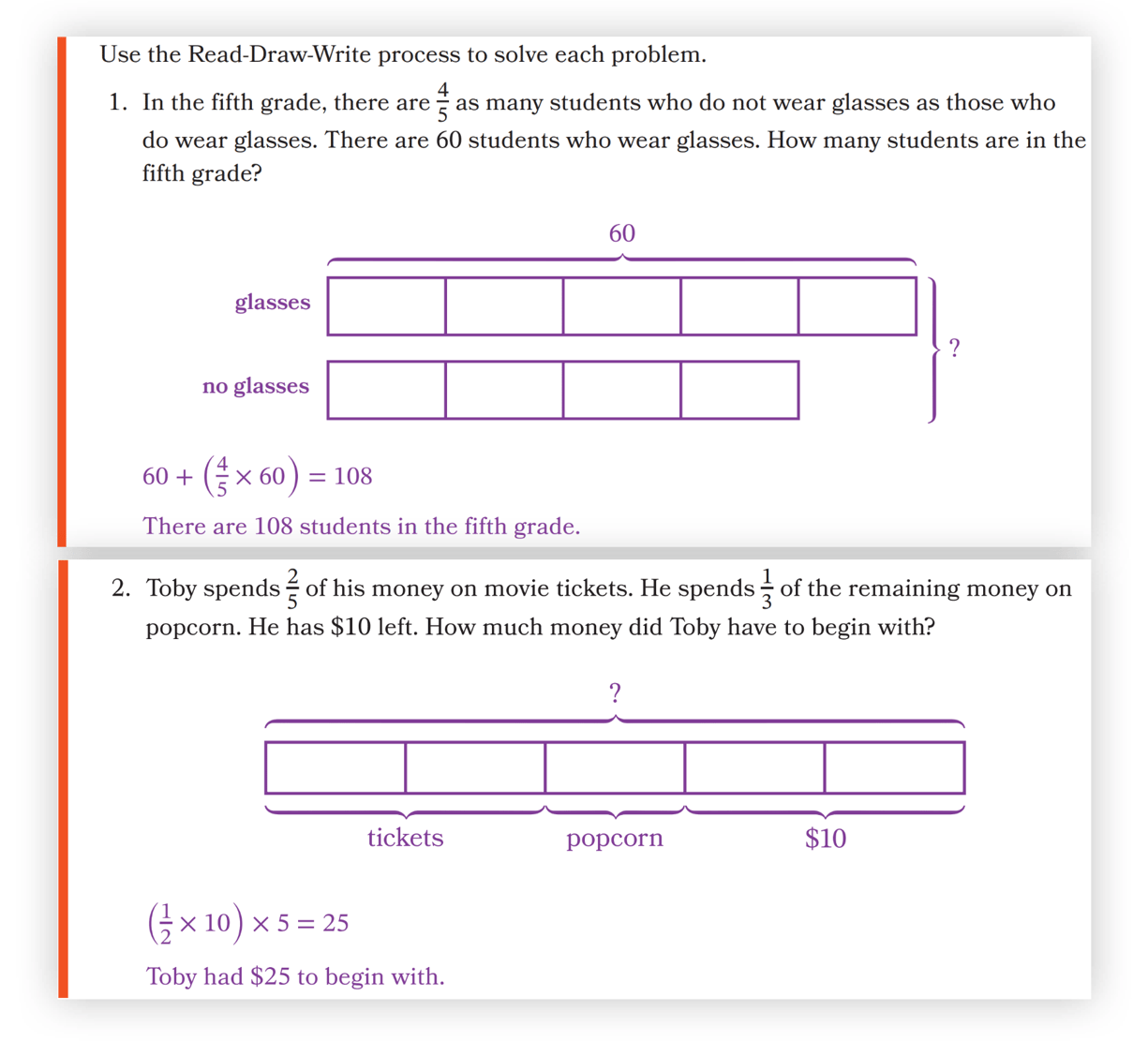 From Read-Draw-Write (RDW) to Modeling–How Students Experience Problem ...
