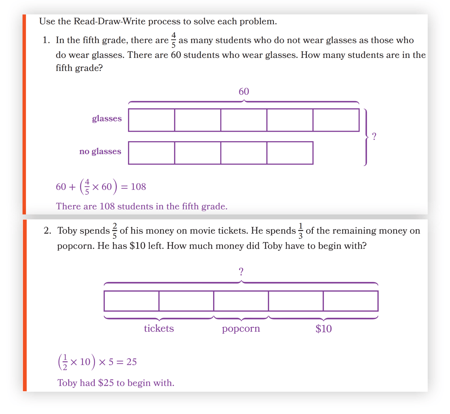 From Read-Draw-Write (RDW) to Modeling–How Students Experience Problem ...