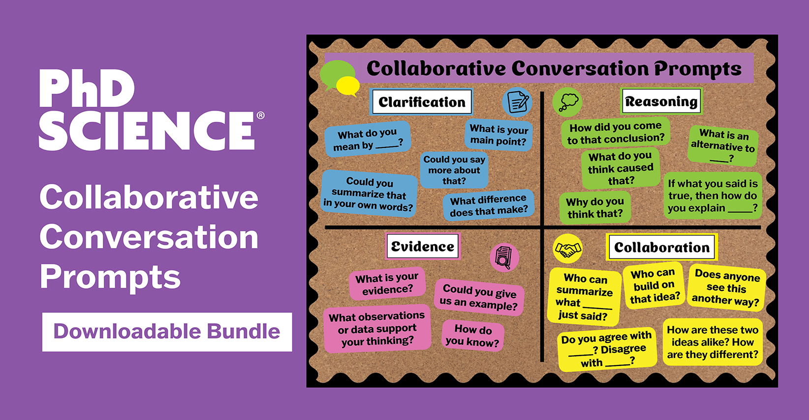 Free Download | Collaborative Conversation Prompts in Phd Science